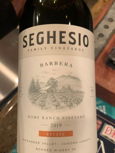 Seghesio Home Ranch Vineyard Barbera | Vivino English
