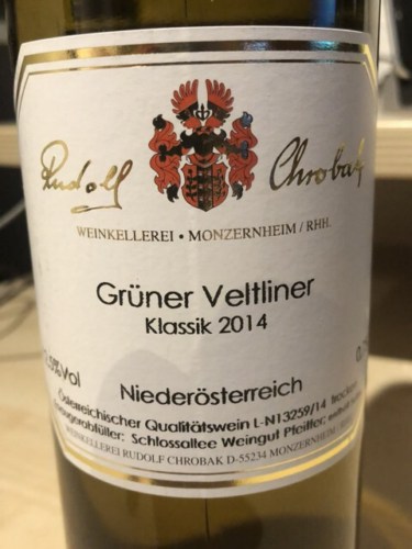 Rudolf Chrobak Grüner Veltliner Klassik | Vivino US