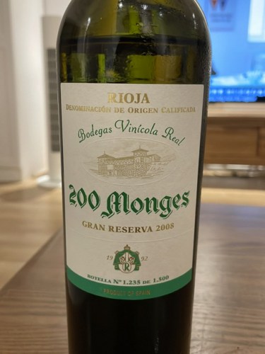 Vinícola Real 200 Monges Gran Reserva Blanco | Vivino