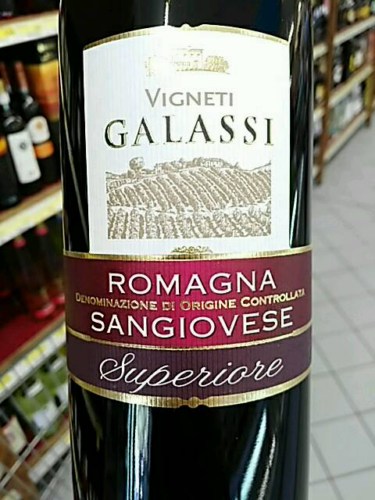 2019 Vigneti Galassi Sangiovese di Romagna Superiore Riserva | Vivino US