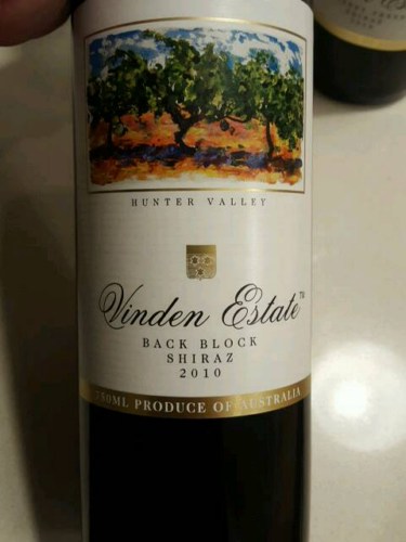 Vinden Estate Back Block Shiraz | Vivino US