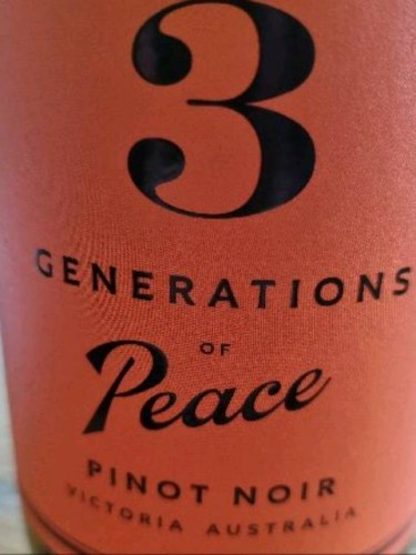 Andrew Peace 3 Generations of Peace Pinot Noir | Vivino US