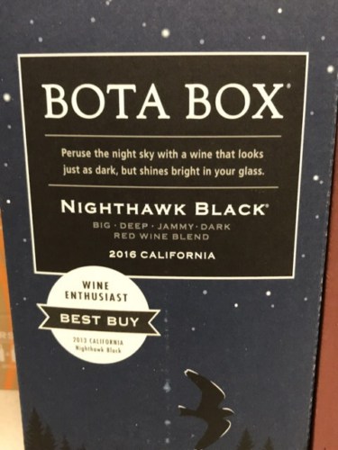 2016 Bota Box Nighthawk Black Red Blend | Vivino US