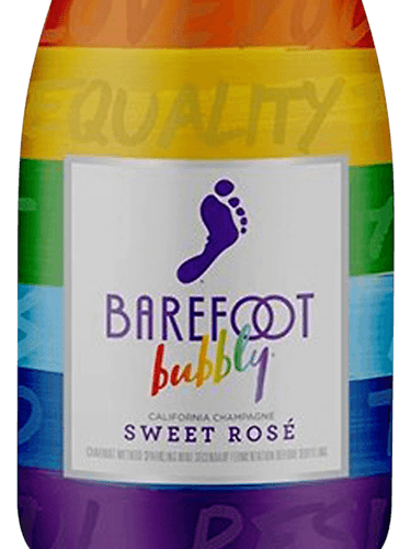 N.V. Barefoot Bubbly Sweet Rosé | Vivino US