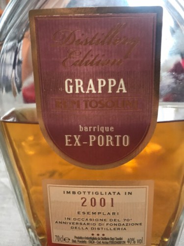 N.V. Bepi Tosolini Distillery Edition Grappa Ex-Sherry Barrique | Vivino US