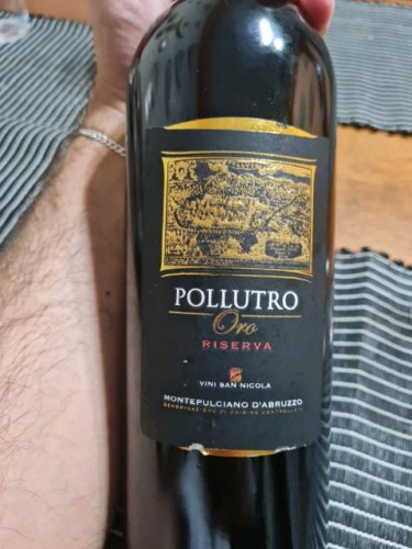 2016 Vini San Nicola Pollutro Oro Montepulciano d'Abruzzo Riserva ...