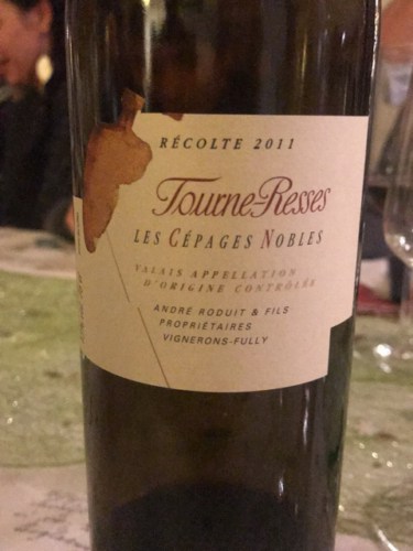 2011 André Roduit & Fils Tourne-Resses Les Cépages Nobles | Vivino US