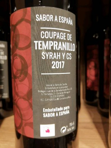 Torre de Barreda Coupage de Tempranillo - Syrah - CS | Vivino US