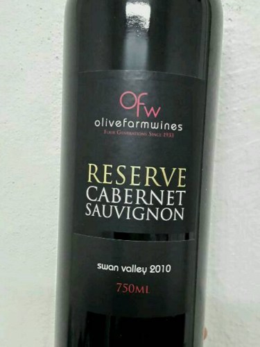 2021 Olive Farm Reserve Cabernet Sauvignon | Vivino US