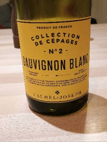 Calmel & Joseph Collection de Cépages No.2 Sauvignon Blanc | Vivino English
