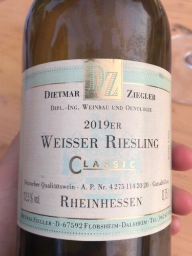 Dietmar Ziegler Weisser Riesling Classic | Vivino US