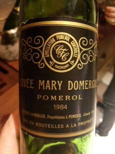 Domergue Cuvée Mary Domer Pomerol | Vivino English