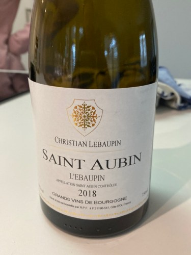 Christian Lébaupin Saint-Aubin | Vivino English