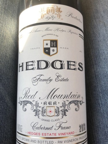 Hedges Family Estate Red Mountain Cabernet Franc | Vivino English