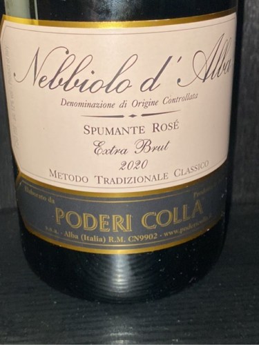 Poderi Colla Nebbiolo d'Alba Spumante Rosé Extra Brut | Vivino US