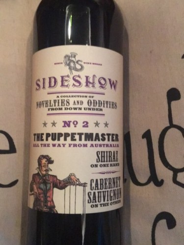 Sideshow The Puppetmaster No.2 Shiraz - Cabernet Sauvignon | Vivino English
