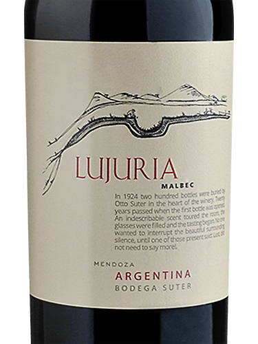 Suter Lujuria Malbec | Vivino France