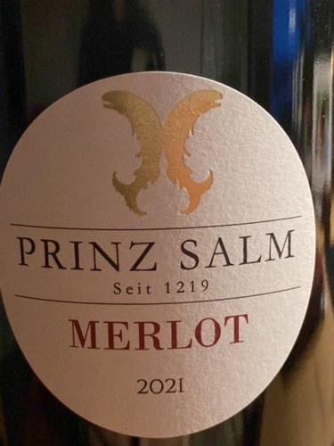 Prinz Salm Merlot | Vivino US