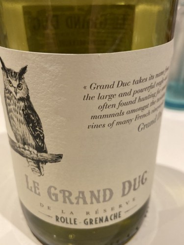 Le Grand Duc Rolle - Grenache | Vivino US