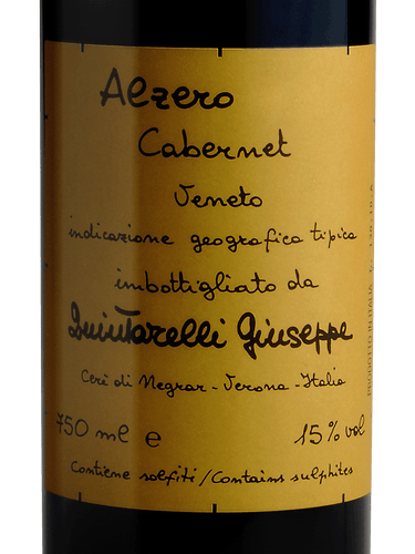 Quintarelli Giuseppe Veneto Alzero Cabernet | Vivino English