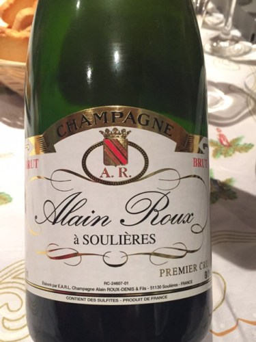 Alain Roux Brut Champagne Premier Cru | Vivino Brasil