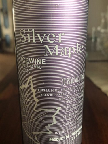 Silver Maple Icewine Sweet Red | Vivino US