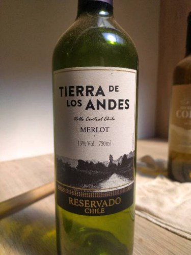 Reservado Tierra de Los Andes Merlot | Vivino Brasil