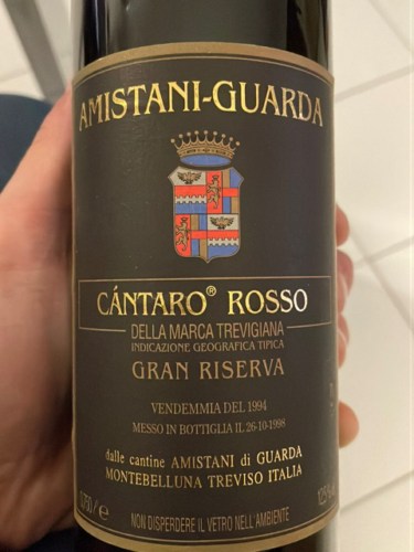 Amistani Guarda Cantaro Gran Riserva Rosso | Vivino US