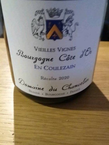 Maison du Chancelier Vieilles Vignes Bourgogne Côte d'Or En Coulezain ...