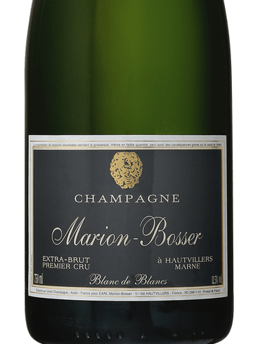 N.V. Marion-Bosser Blanc de Blancs Extra Brut Champagne Premier Cru ...