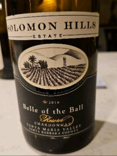 Solomon Hills Vineyards Belle of the Ball Reserve Chardonnay | Vivino ...