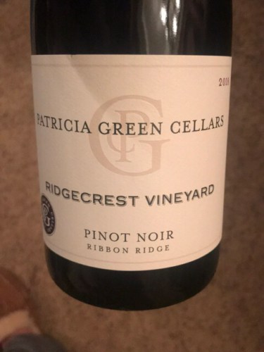 Patricia Green Cellars Ridgecrest Vineyard Pinot Noir | Vivino US