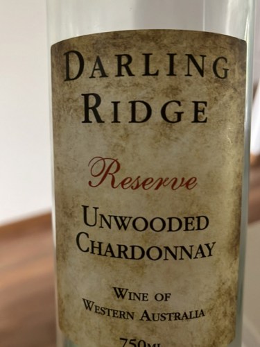 Darling Ridge Reserve Unwooded Chardonnay | Vivino US