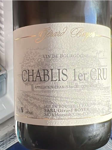 Gerard Boyer Chablis 1er Cru | Vivino English