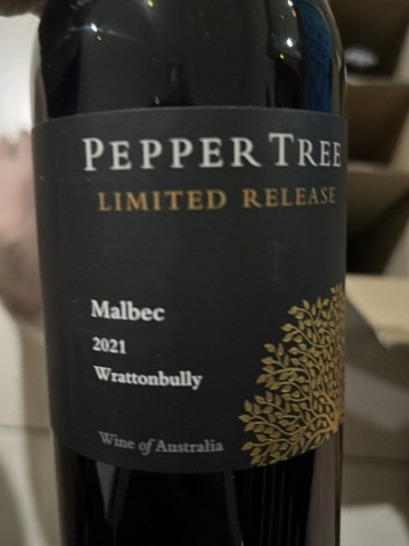 Pepper Tree Limited Release Malbec | Vivino US