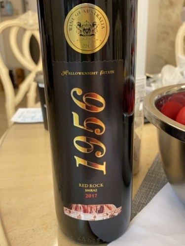 Hallowknight Estate 1956 Red Rock Shiraz | Vivino US