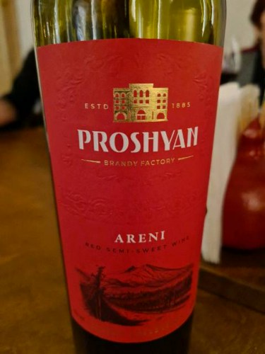 Proshyan Areni Semi Sweet | Vivino US