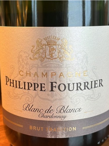 Philippe Fourrier Blanc de Blancs Chardonnay Brut Tradition Champagne ...