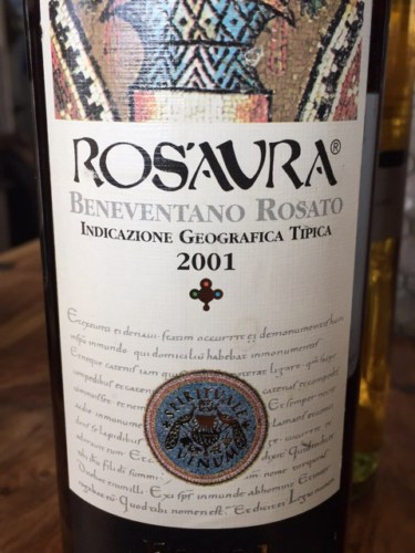 Villa Rosaura Beneventano Rosato | Vivino US