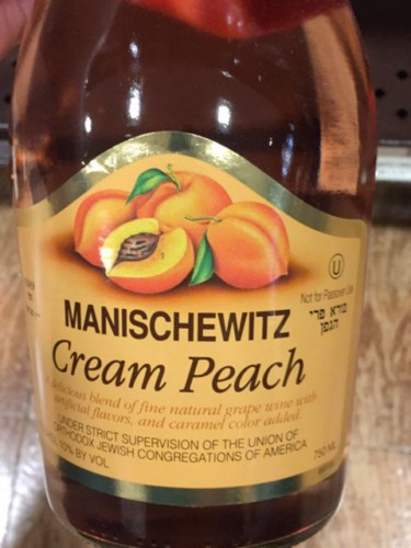 Manischewitz Cream Peach | Vivino 日本