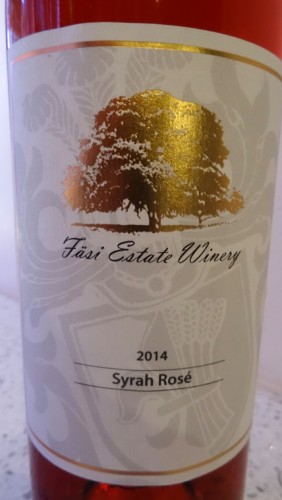 Fasi Estate Winery 2014 Fäsi Syrah Rosé | Vivino US