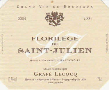 Grafé Lecocq Florilège de Saint Julien | Vivino US