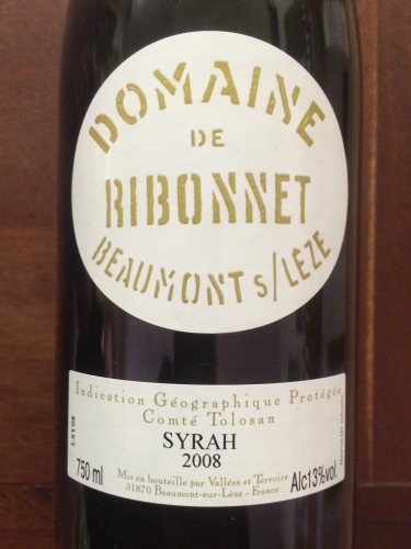 Domaine de Ribonnet Syrah | Vivino English